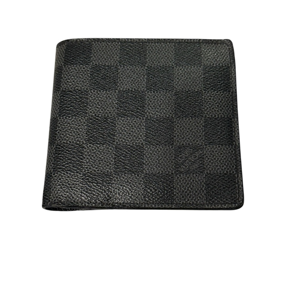 Louis Vuitton 2011 Damier Graphite Pattern Wallet - Gem
